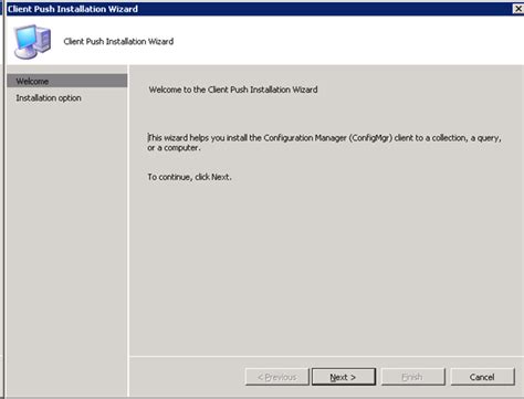 All About Microsoft Intune Configmgr 2007 Client Push Installation