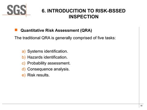 Sgs Api580 Risk Based Inspection Rbi Pdf