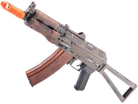 Aps Ak 74 Electric Blowback Airsoft Aeg Rifle W Real Wood Furniture