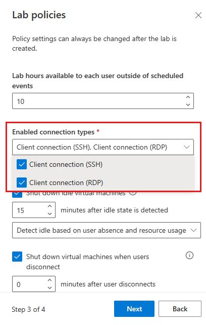 Mengaktifkan Desktop Jarak Jauh Grafis Untuk Lab Linux Azure Lab Services Microsoft Learn