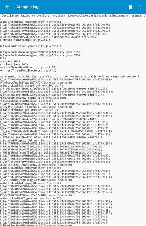 error in proguard · issue 493 · sketchware pro sketchware pro · github