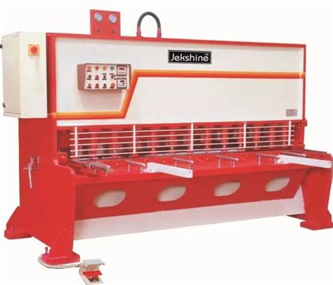 10 Hp Stainless Steel Cnc Ms Shaering Machine Automation Grade Semi Automatic At Rs 2200000