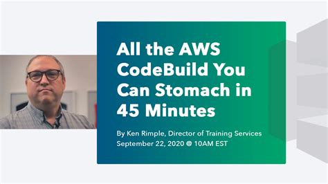 All The AWS CodeBuild You Can Stomach In Minutes Chariot Solutions
