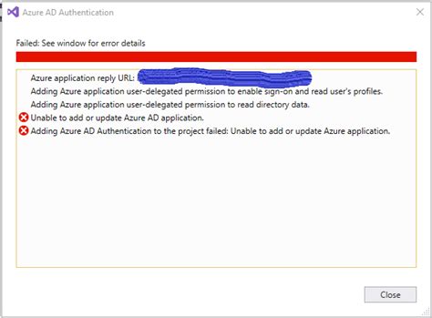 C Unable To Add Or Update Azure Ad Application Stack Overflow