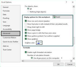 Print Excel Gridlines Top Methods How To Print Gridlines