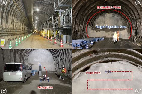 A Vision Based Autonomous Uav Inspection Framework For Unknown Tunnel Construction Sites With
