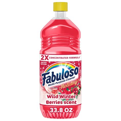 Fabuloso Holiday Multi Purpose Cleaner 2x Concentrated Wild Winter