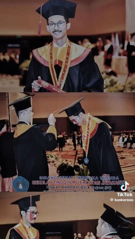 Kisah Pria Kuliah Sambil jadi Driver Ojol hingga Akhirnya Wisuda Ini Viral, Banjir Pujian Warganet