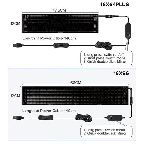 Led Pixel Panel Bluetooth App Usb 5v Flexible Addressable Rgb Pattern Graffiti Scrolling