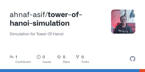 GitHub Ahnaf Asif Tower Of Hanoi Simulation Simulation For Tower Of Hanoi
