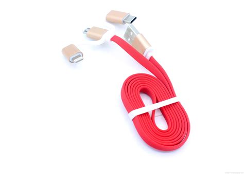3 In 1 Micro IOS Type C Connector Charging Data Transfer Use USB Cable For Mobile Phone Computer