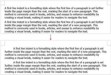 indent first line of every paragraph in word 3 quick ways