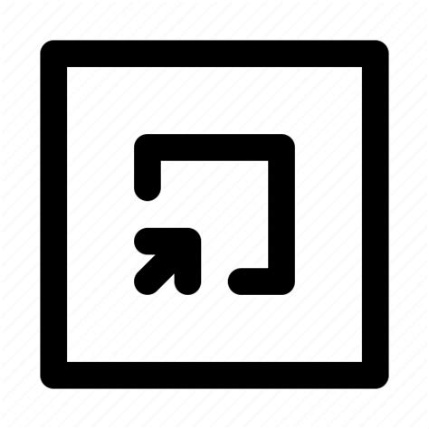 Fullscreen Resize Expand Maximize Arrow Icon Download On Iconfinder
