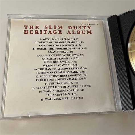 Slim Dusty The Slim Dusty Heritage Album Cd 2001 Retro Unit