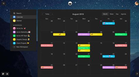 Calendar Org Chart Ios And Android Taskade Blog