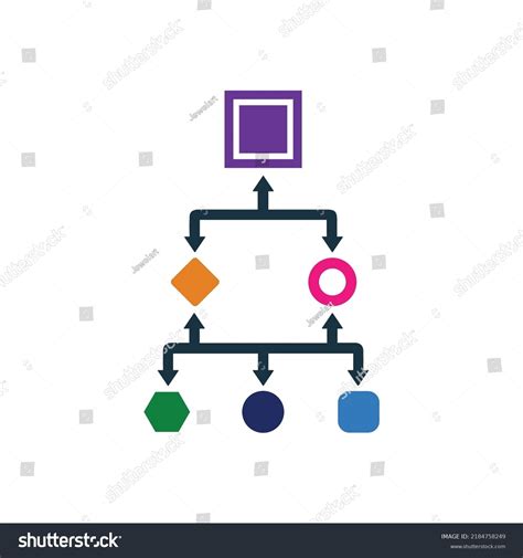 Flowchart Workflow Analytics Icon Simple Flat Stock Vector Royalty Free 2184758249 Shutterstock