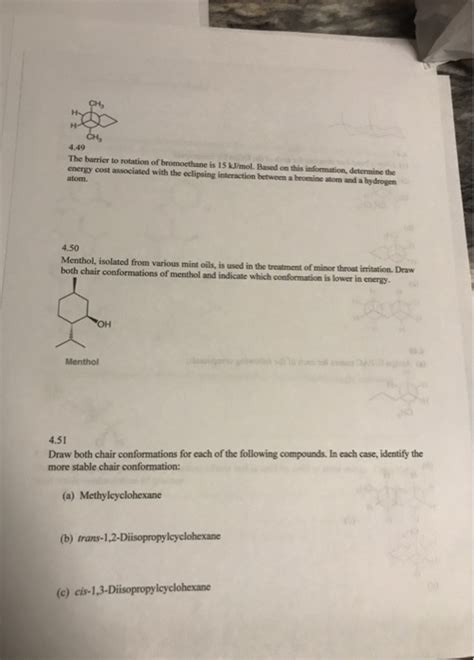 Solved 1 Provide A Systematic Name For Each Of The