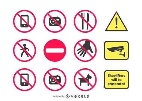 Free Printable Prohibition Signs Download Free Printable Prohibition