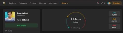 Dsa Leetcode Datastructure Algorithms Susanta Paul