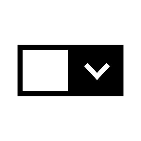 Dropdown Icon Symbol Design Illustration 47300113 Vector Art At Vecteezy