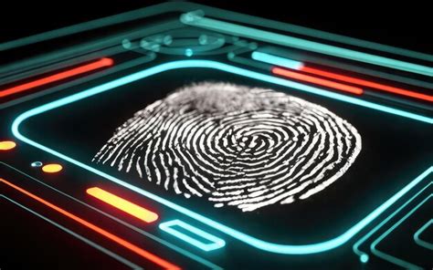 Premium Ai Image Advanced Biometric Security Digital Fingerprint