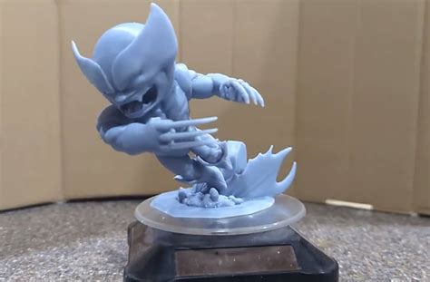 Chibi Wolverine 3d Model By 3dprintingdesigner