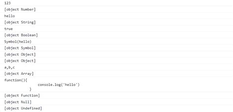 javascript判断变量类型的几种方式 typeof instanceof constructor object