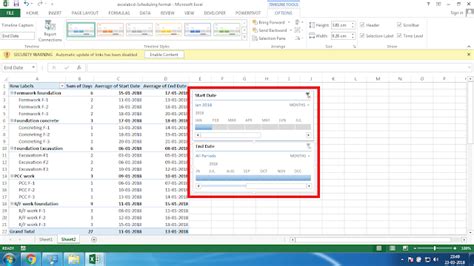 Lesson 65 Inserting Slicer And Timeline In PIvottable Excelabcd