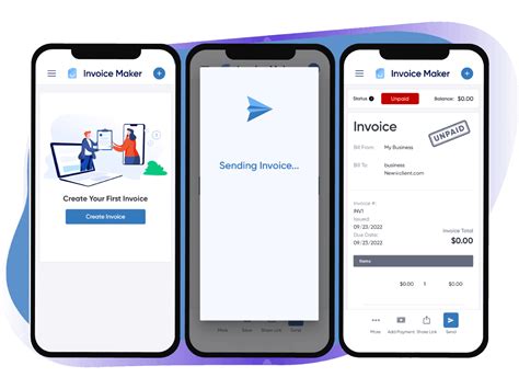 Mobile App Invoice Maker
