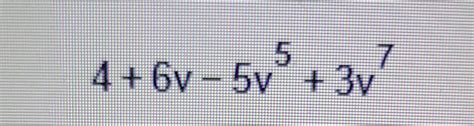 Solved Write Polynomial In Standard Form Then Find Its Chegg Com