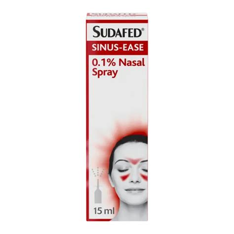 Sudafed Sinus Ease Nasal Spray 15ml Yourmedicals