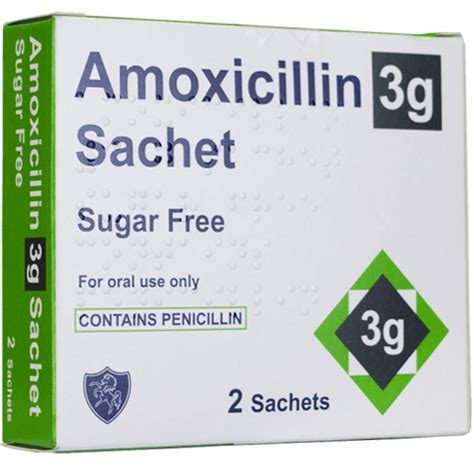 Buy Amoxicillin Size 1x2 Sachet 3g Church Pharmacy