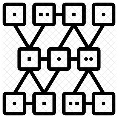 Data Complexity Icon Download In Line Style