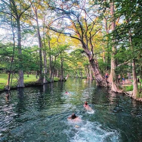 Blue Hole Park Wimberley Texas Hill Country Swim Paradise