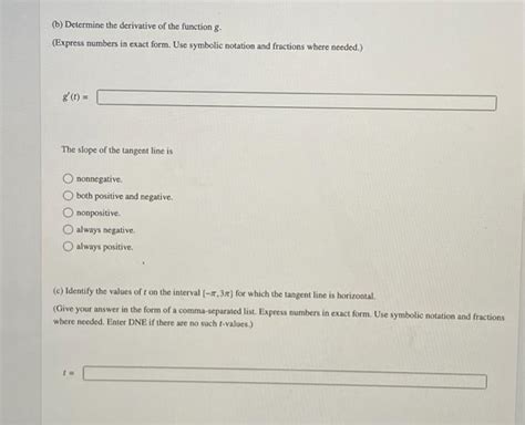 Solved Let G T Tsin T A Plot The Graph Of G G T B Chegg Com