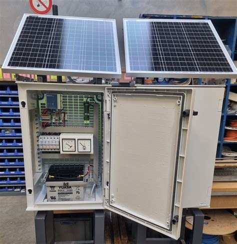 Coffret Dalimentation Par Panneau Solaire