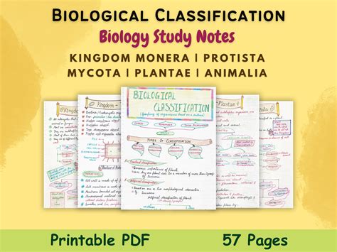 Classification Biology