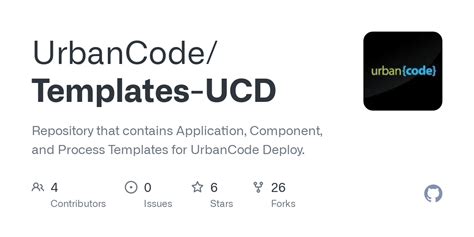 github urbancode templates ucd repository that contains application