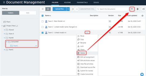 a consumed workshared model does not show up under the external