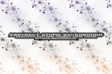 Premium Psd Abstract Textured Background With Editable Molecule And Atom Pattern Psd Format