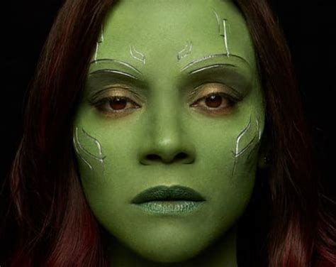 Gamora Makeup Simple Guardians Of The Galaxy Makeup Ideas Gamora