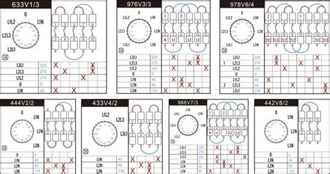 Ammeter And Voltmeter Selector Switches Diagrams