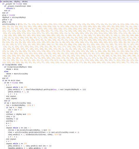 REL V V Decompiled Lingo From Shockwave Habbo RaGEZONE MMO Development Forums