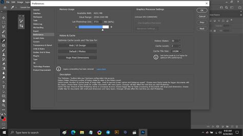 Photoshop Not Using Full Installed Ram Adobe Community 14016637