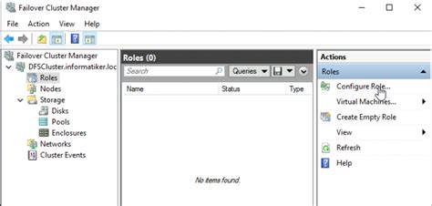 how to create file share cluster dfs on windows server it blog