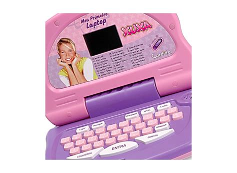 Laptop Infantil Xuxa 24 Atividades Candide Meu Primeiro Laptop Da Xuxa