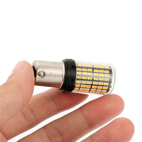 Set 2 Becuri Auto Led Ba15s P21w 144 Smd 12 V Pini Drepti