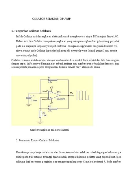 Osilator Relaksasi Pdf