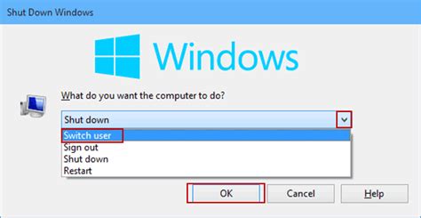 Ways To Switch User In Windows