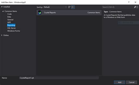 Solved Reporting Tab Not Showing In Vsnet 2017 Sap Community
